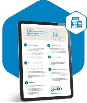Checklist para Notificação de Suplementos – RDC 843/2024 - SCIENCE ...